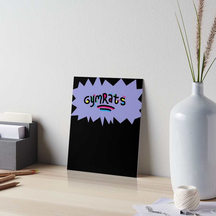 "Rugrats Gym Rats" Art Board Print for Sale by Rosamoaughter | Redbubble