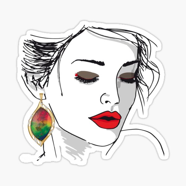 "IM THAT GIRL, SOMETIMES I WONDER..." Sticker for Sale by QWEENFIESTY | Redbubble