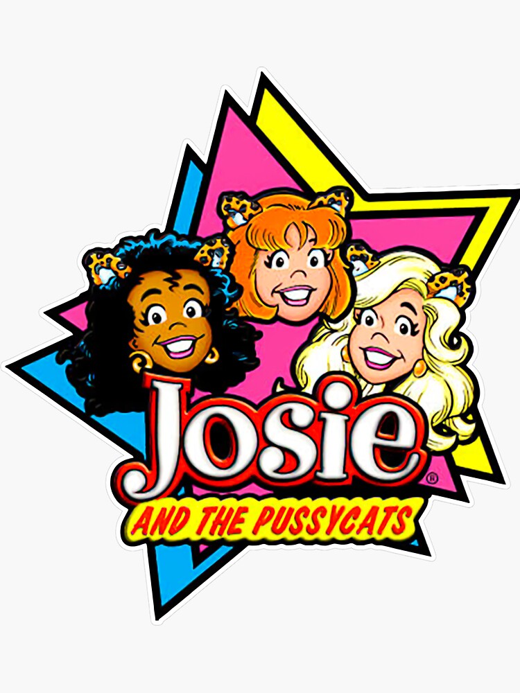 "Josie And The Pussycat" Sticker for Sale by Phuonoche | Redbubble