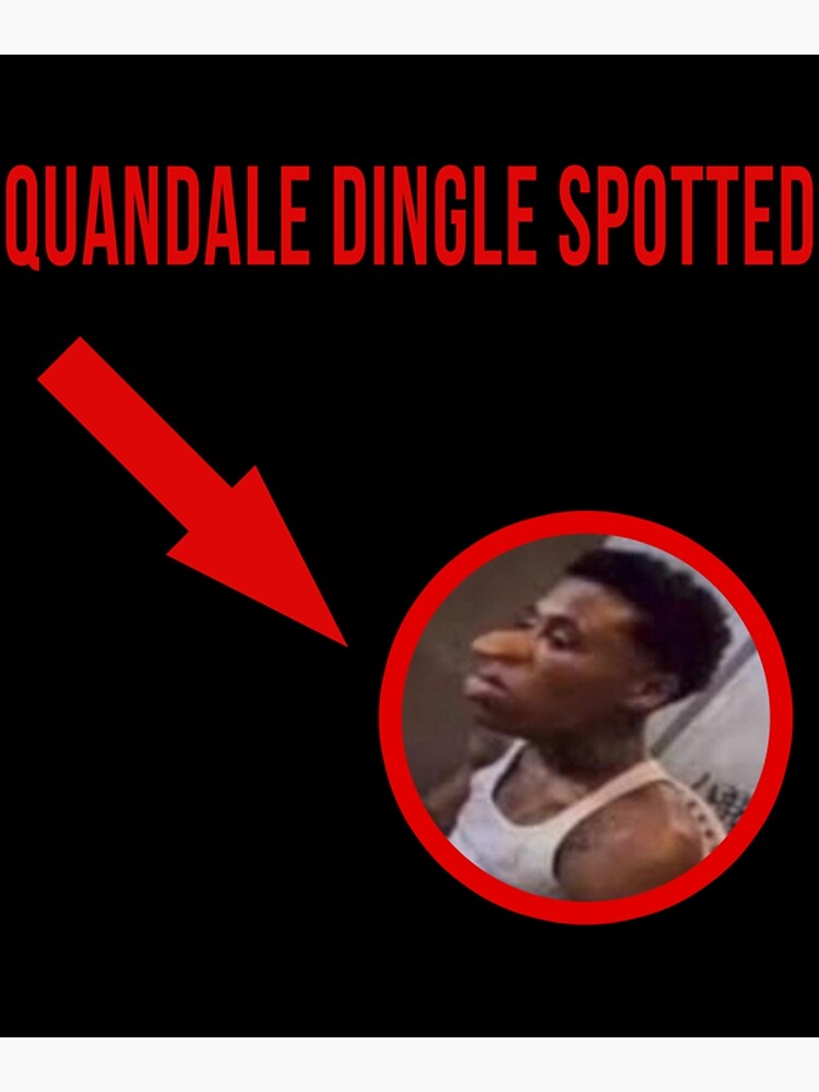 Póster «Quandale Dingle Spotted Meme» de Orlaoung | Redbubble