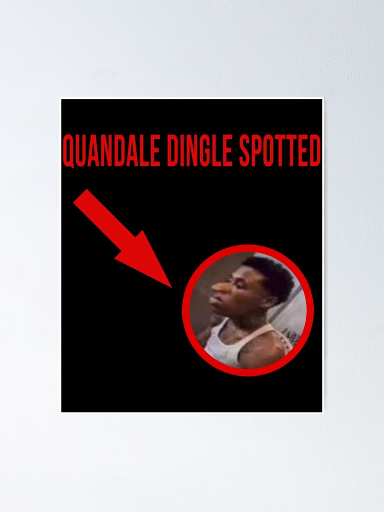 Póster «Quandale Dingle Spotted Meme» de Orlaoung | Redbubble