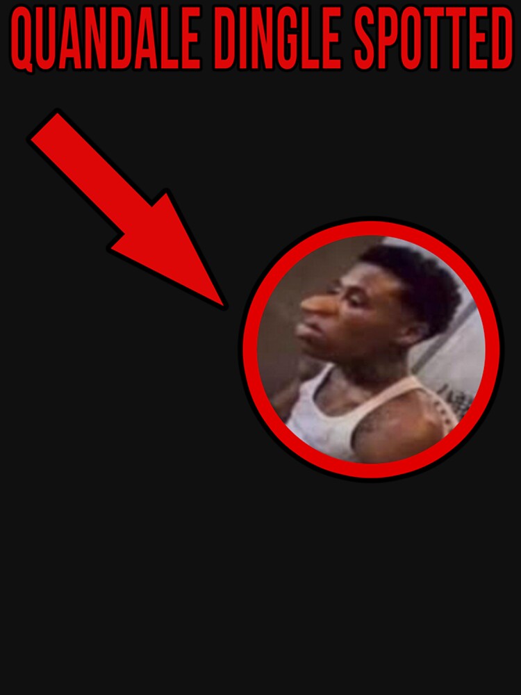 "Quandale Dingle Spotted Meme " T-shirt for Sale by Orlaoung ...