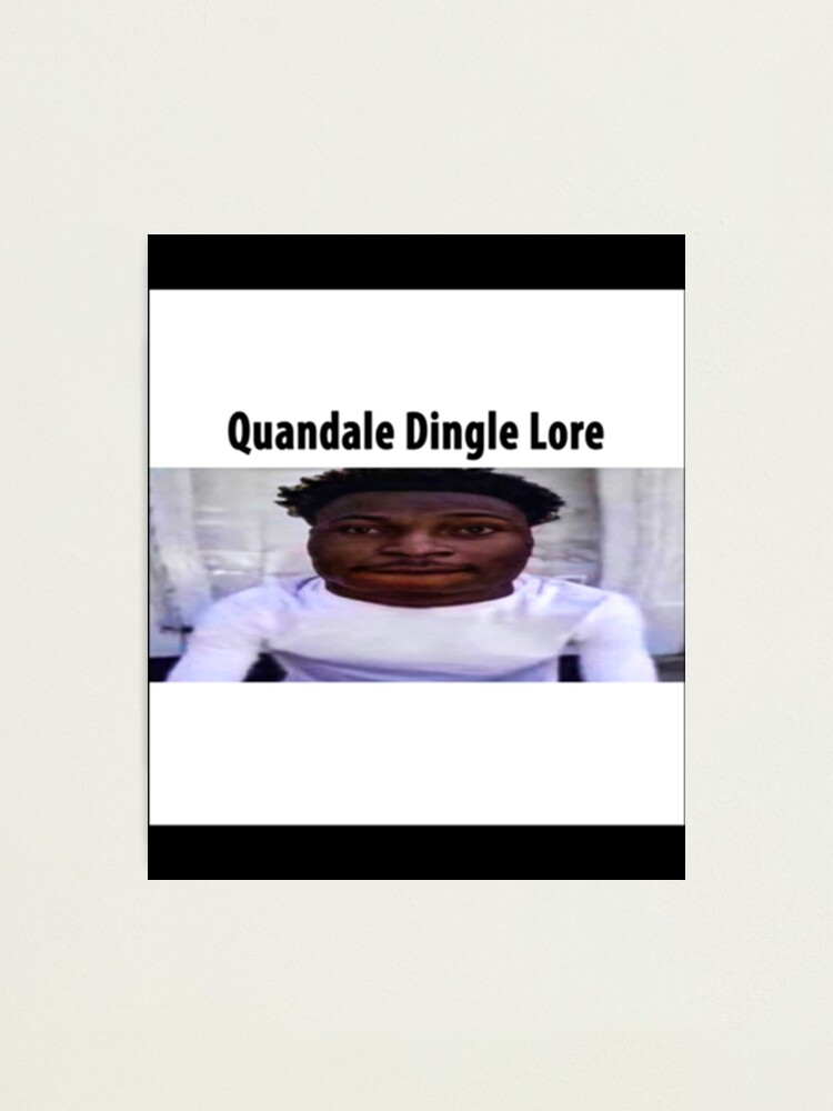 "Quandale dingle meme " Photographic Print for Sale by Orlaoung | Redbubble