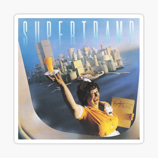 "Supertramp - Breakfast In America Album" Sticker for Sale by ...