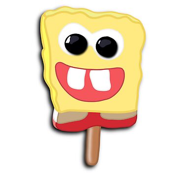 Spongebob Isst Eis Dicker Mann Mit Bart Und Perücke Isst Ein Eis Am