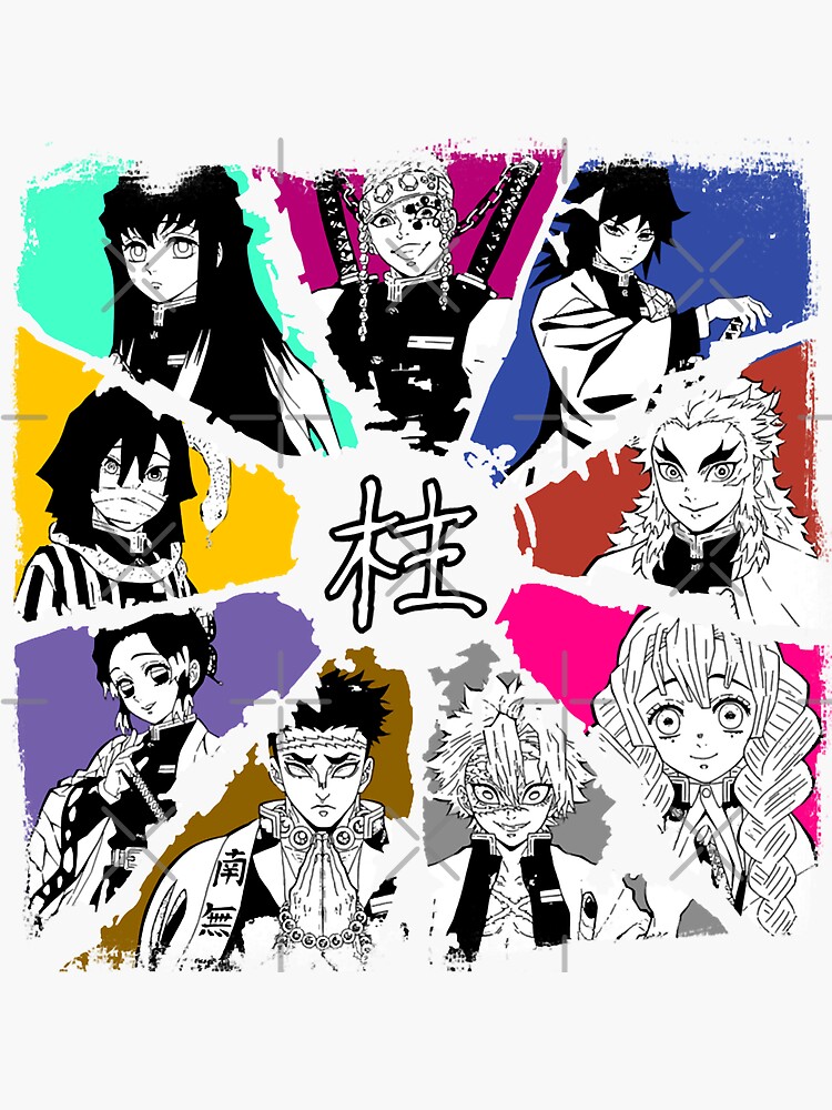 "Bright The Power Of Fire Hashira Active Cute Fans" Sticker for Sale by ...