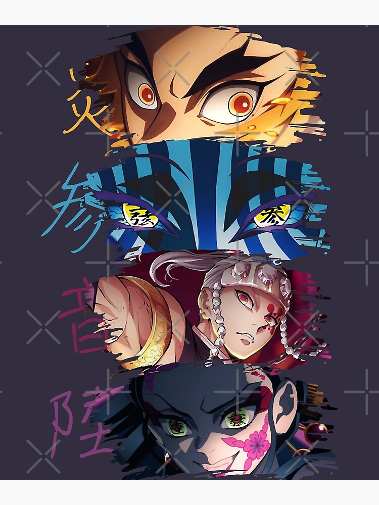 "Bright The Power Of Fire Hashira Vs Demons Activepop" Poster for Sale ...