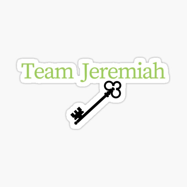 "Team Jeremiah - The Summer I Turned Pretty" Sticker by KMTdesigns ...