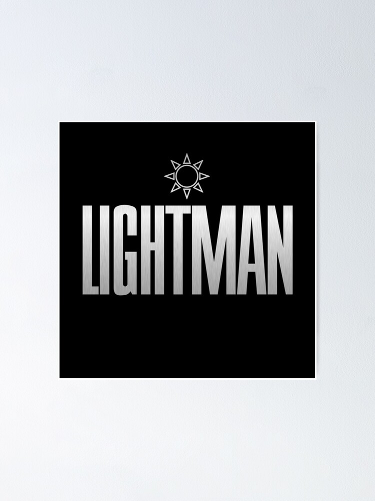 "Lightman silver Color" Poster by margner | Redbubble