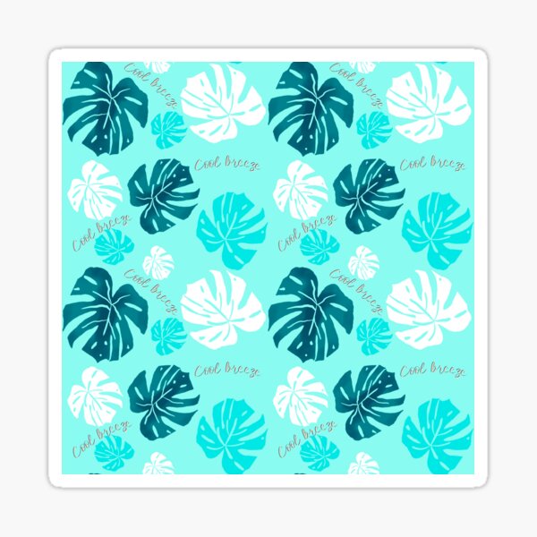 "Cool Breeze" Sticker for Sale by OTPillustration | Redbubble