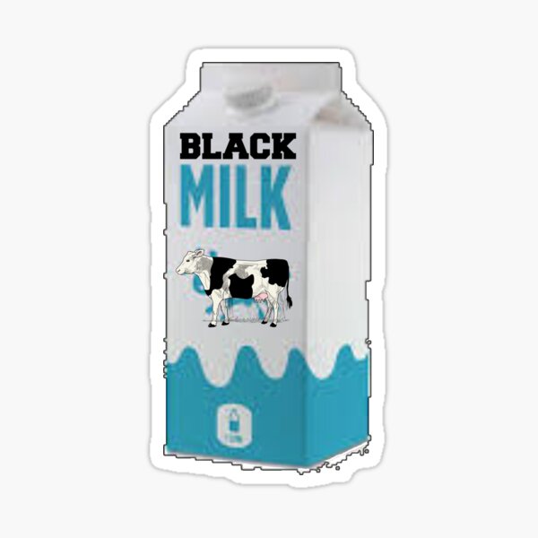 "Black Summer ''Black Milk Carton'' Collection" Sticker for Sale by ...
