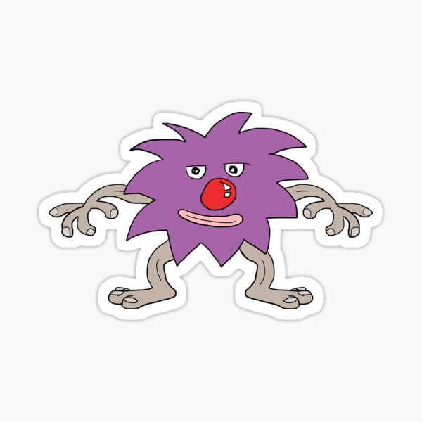"Wazzup the Troll" Sticker for Sale by hrubiks | Redbubble