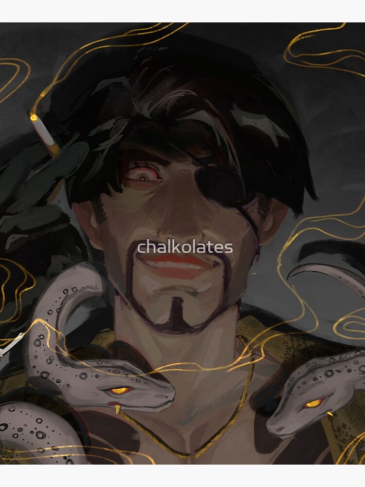"Majima Snakes" Poster for Sale by chalkolates | Redbubble