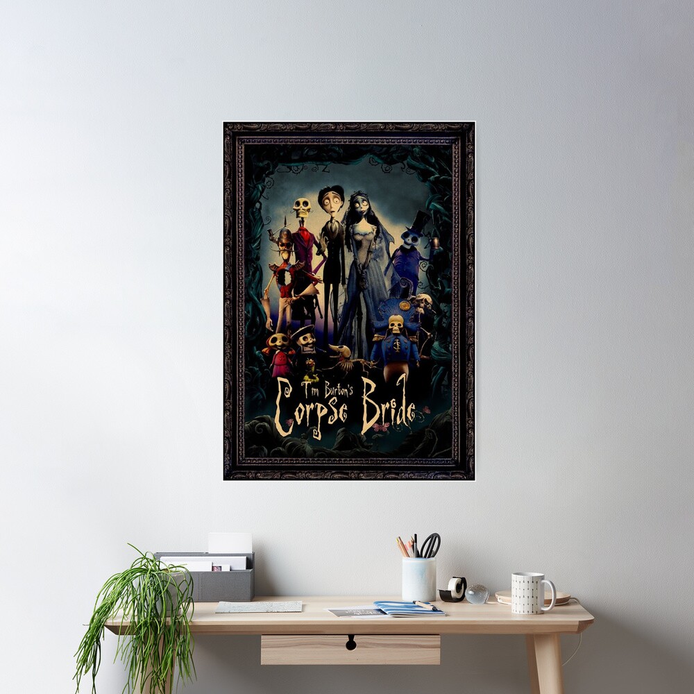 "Corpse Bride , victor and emily" Poster for Sale by fanartmikha ...
