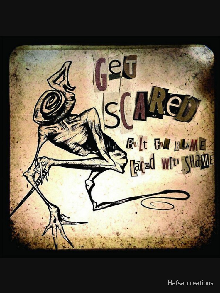 "Get scared Band " T-shirt for Sale by Hafsa-creations | Redbubble ...