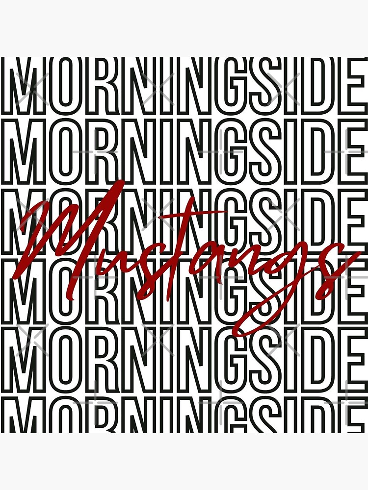 "Morningside University " Sticker for Sale by chloe3046 | Redbubble