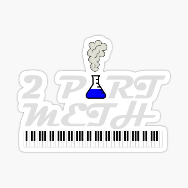 "2 Part Meth - 2022" Sticker for Sale by 2-Part-Meth | Redbubble