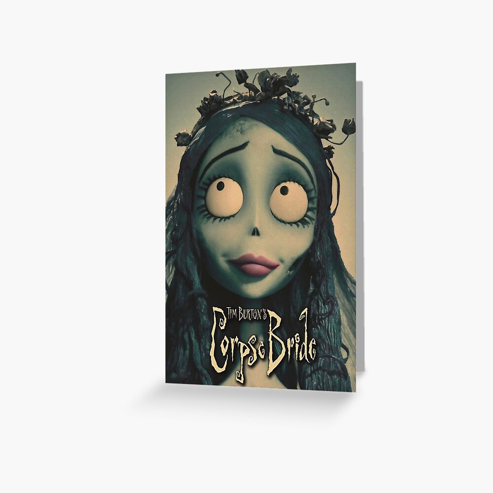 "Corpse Bride , victor and emily" Greeting Card by fanartmikha | Redbubble