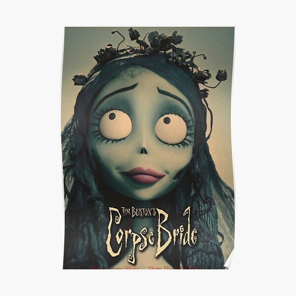 "Corpse Bride , victor and emily" Poster for Sale by fanartmikha ...