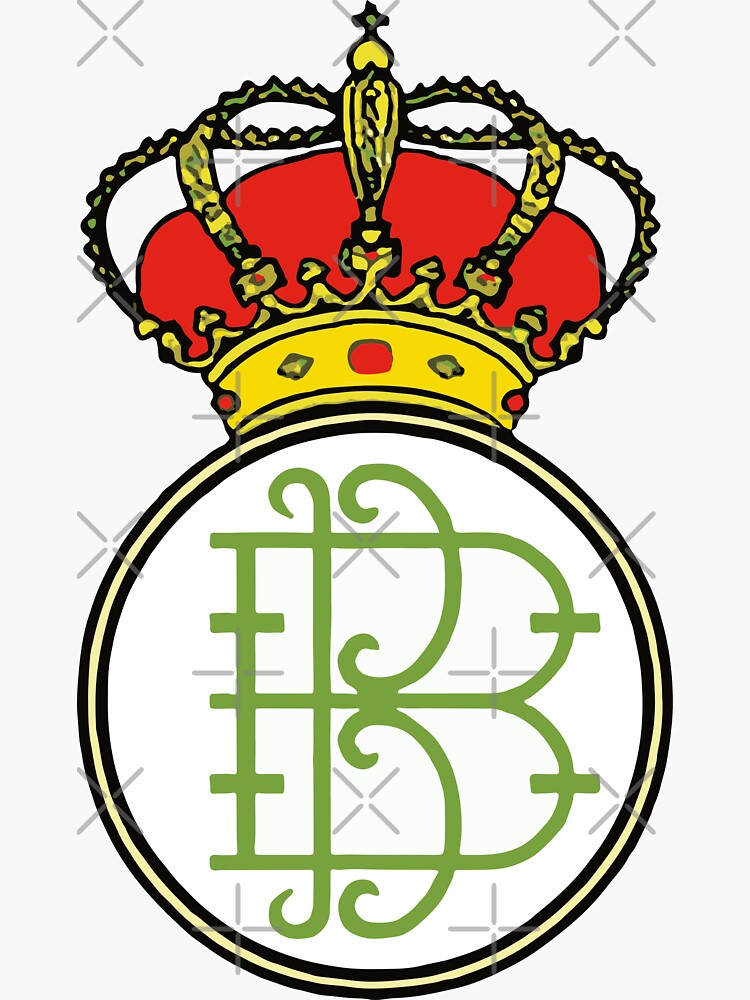 "Vintage Real Betis" Sticker for Sale by OnTargetSports | Redbubble