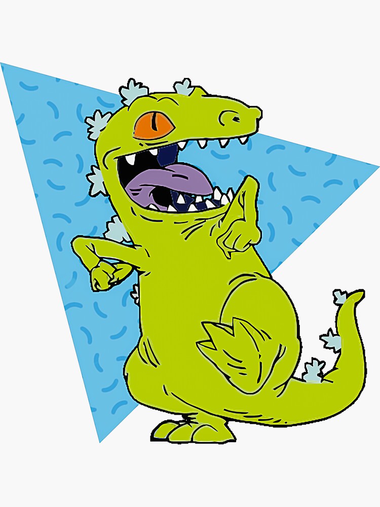 "Rugrats Reptar Rugrats Rugrats" Sticker von Rosamoaughter | Redbubble