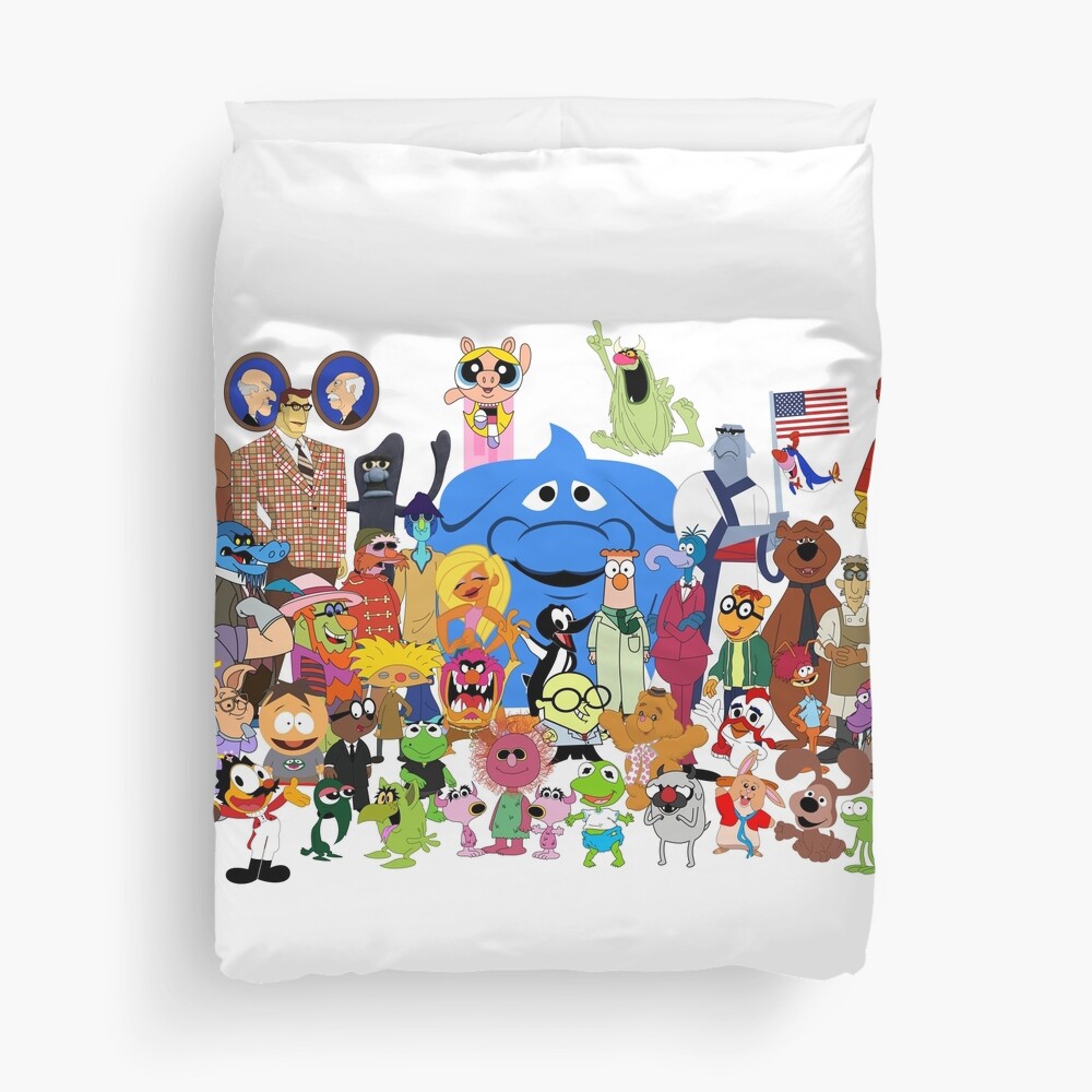 "Muppetoons - Together Again" Duvet Cover for Sale by mbaboon | Redbubble