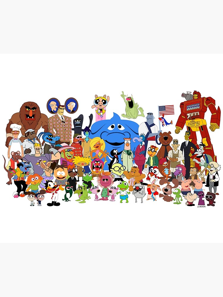 "Muppetoons - Together Again" Shower Curtain for Sale by mbaboon ...