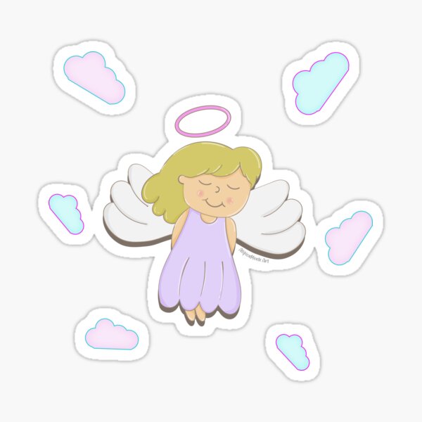 "Angelina" Sticker for Sale by AtipicaMente | Redbubble