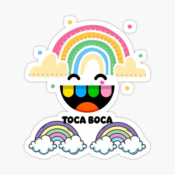 " toca boca" Sticker by storented16 | Redbubble