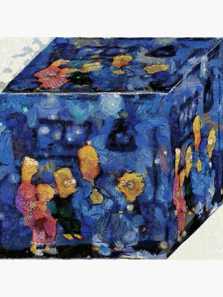 "Simpson Cube Art" Poster for Sale by Bubblepoor | Redbubble