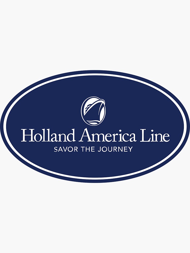 "Holland America Line logo" Sticker for Sale by peteroldfield | Redbubble