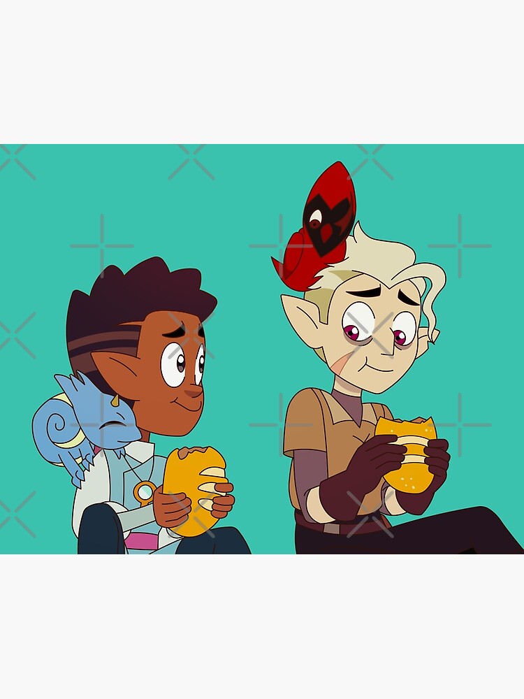 "Hunter and Gus | The Owl House" Art Print for Sale by artnchfck ...