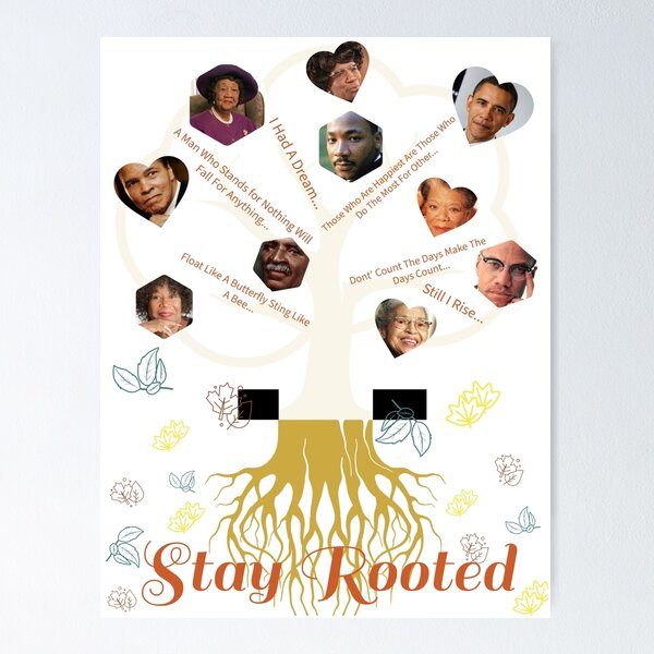"Stay Rooted " Poster for Sale by Taebaby87 | Redbubble
