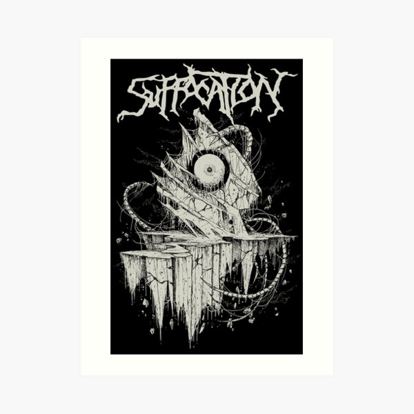 "Suffocation" Art Print for Sale by loudmetal | Redbubble