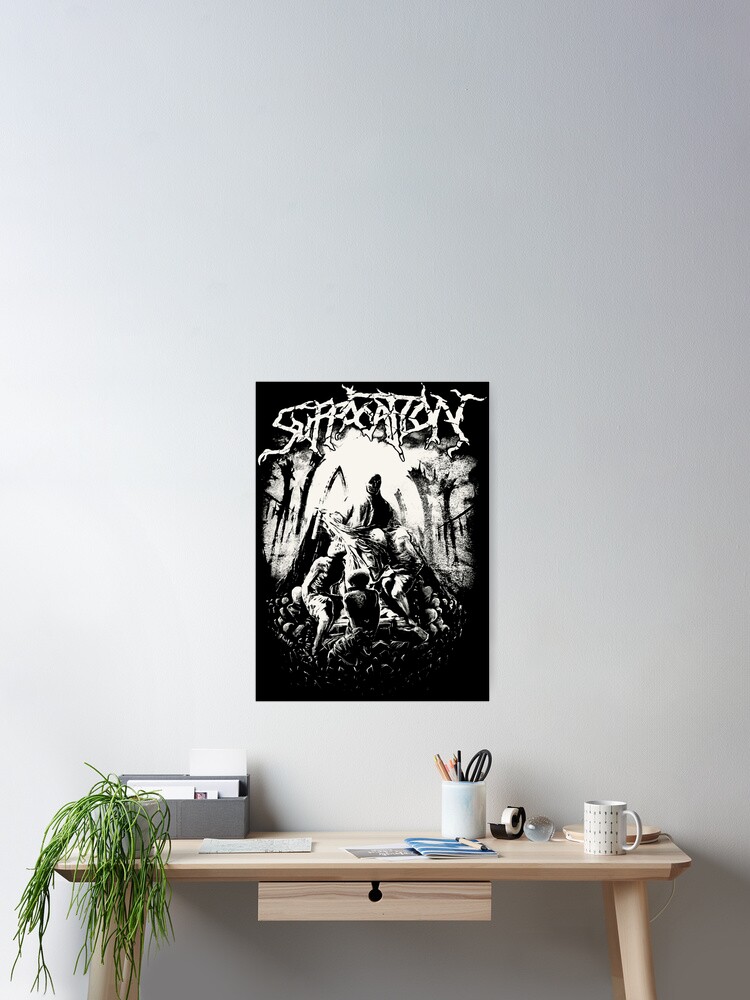 "Suffocation" Poster by Loud And Metal | Redbubble