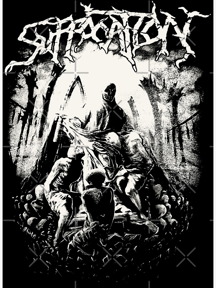 "Suffocation" Poster by Loud And Metal | Redbubble