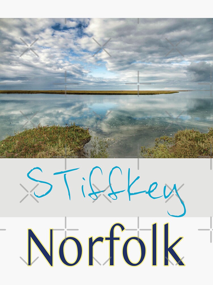 "Stiffkey - Norfolk Collection" Sticker for Sale by MyriadLifePhoto ...