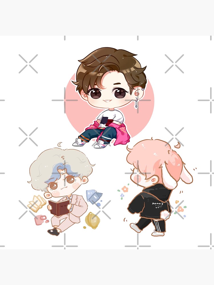 "Nct Jaemin Chibi Pack" Poster for Sale by HappyHolic | Redbubble