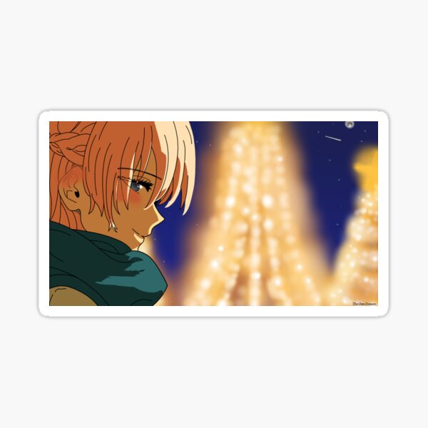 "Christmas Shikimori Manga Adaptation" Sticker for Sale by The-Gym ...