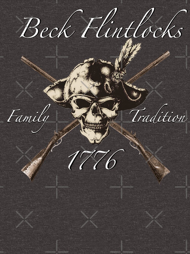 "Beckflintlocks.com" T-shirt for Sale by thelight | Redbubble ...