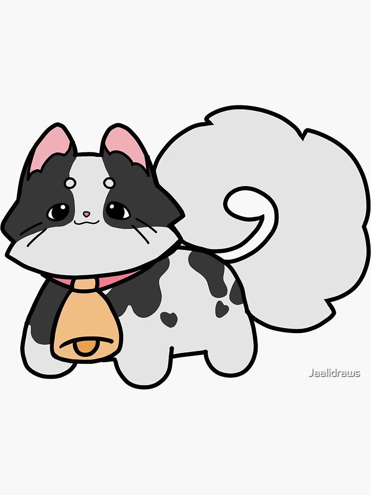 "Cat Dog Cow Cute" Sticker for Sale by Jaalidraws | Redbubble