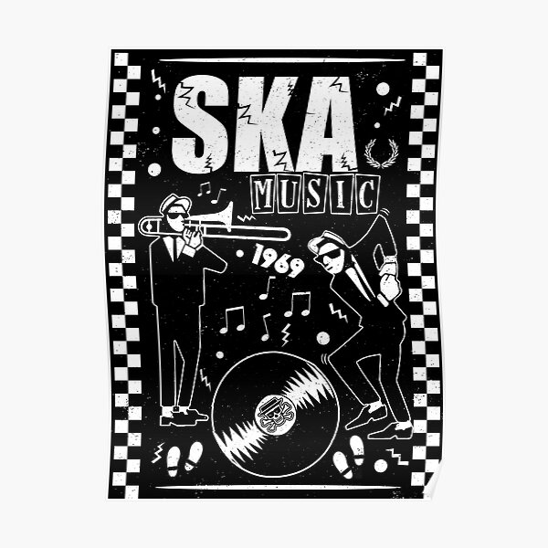 "ska music" Poster for Sale by youstice | Redbubble