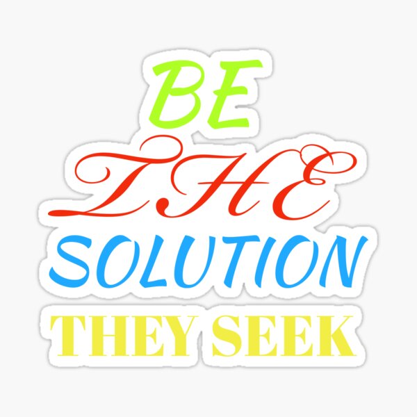"Solution engineer" Sticker for Sale by MR-TIMZ-ART | Redbubble