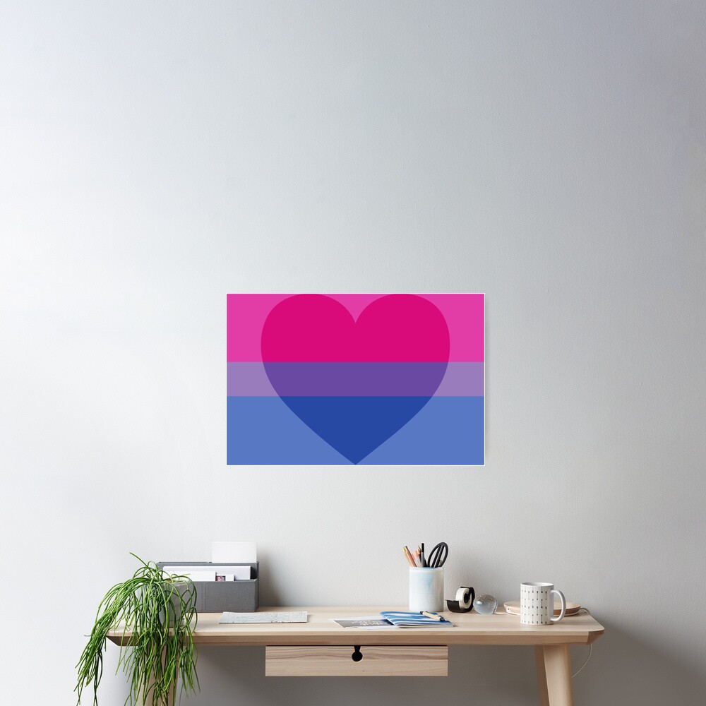 "Biromantic - Pride Flag" Poster for Sale by FlagsWorld | Redbubble