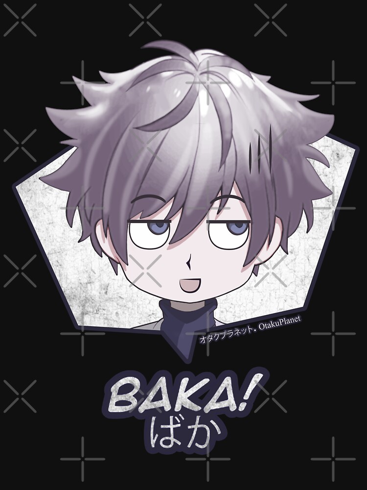 "Baka Idiot Funny Kawai Anime Aesthetic" T-shirt for Sale by ...