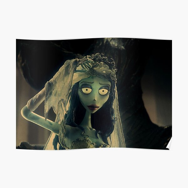 "Corpse Bride , victor and emily" Poster for Sale by fanartmikha ...