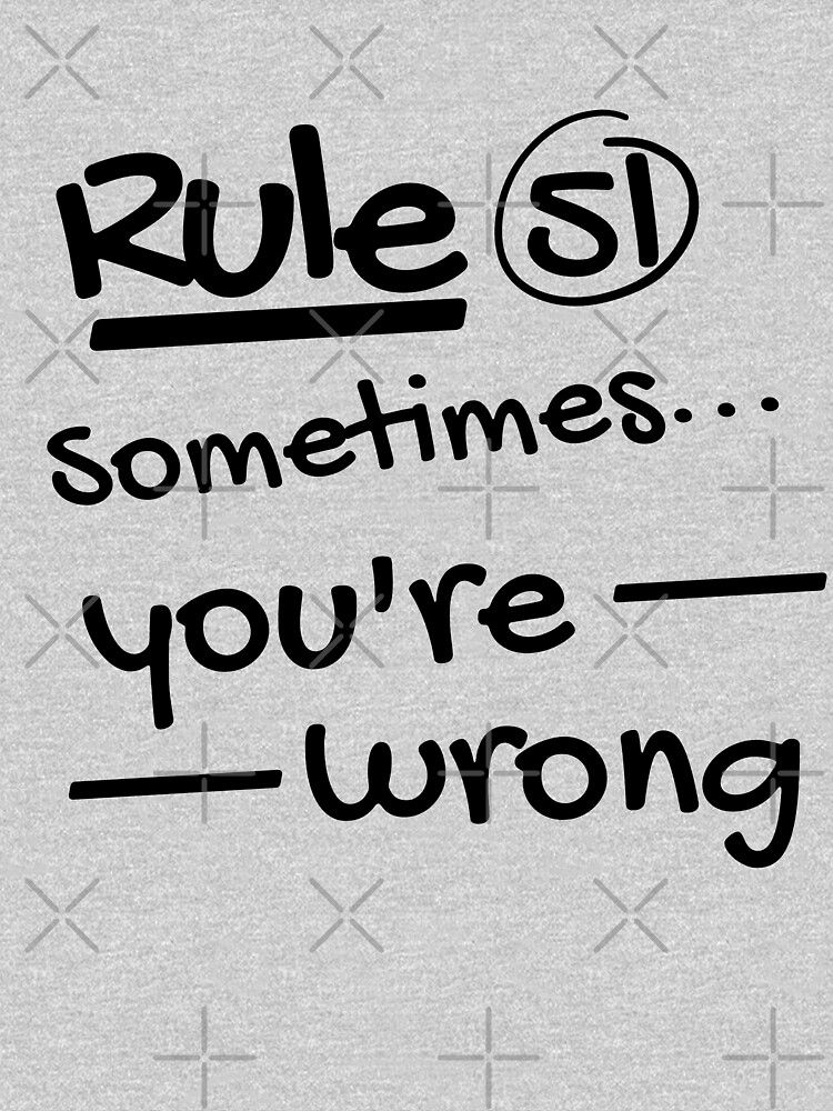 "NCIS TV Show - Gibbs Rules - Rule 51" T-shirt by mariejosee22 | Redbubble