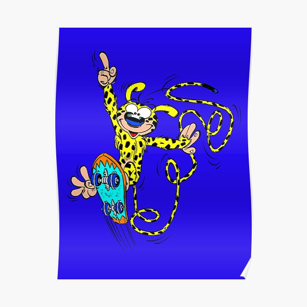 "Marsupilami Huba" Poster for Sale by Wo-Store | Redbubble