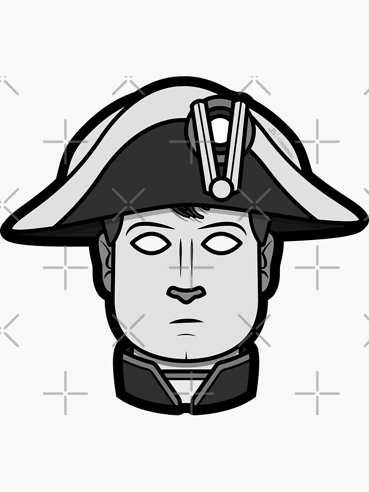 "NAPOLEON (copesthetic.)" Sticker for Sale by CopestheticxJB | Redbubble