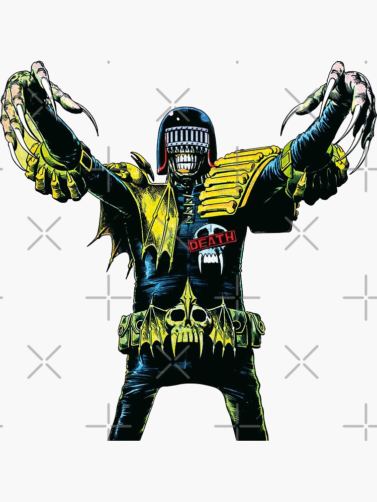 "Judge Dredd, Judge Death,Figur,Zeigen,Pin Up,Dredd,Cyberpunk,Polizei ...